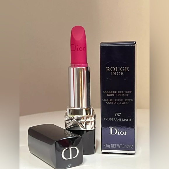 Dior | Makeup | Christian Dior Rouge 787 Exuberant Matte Lipstick 0 New ...